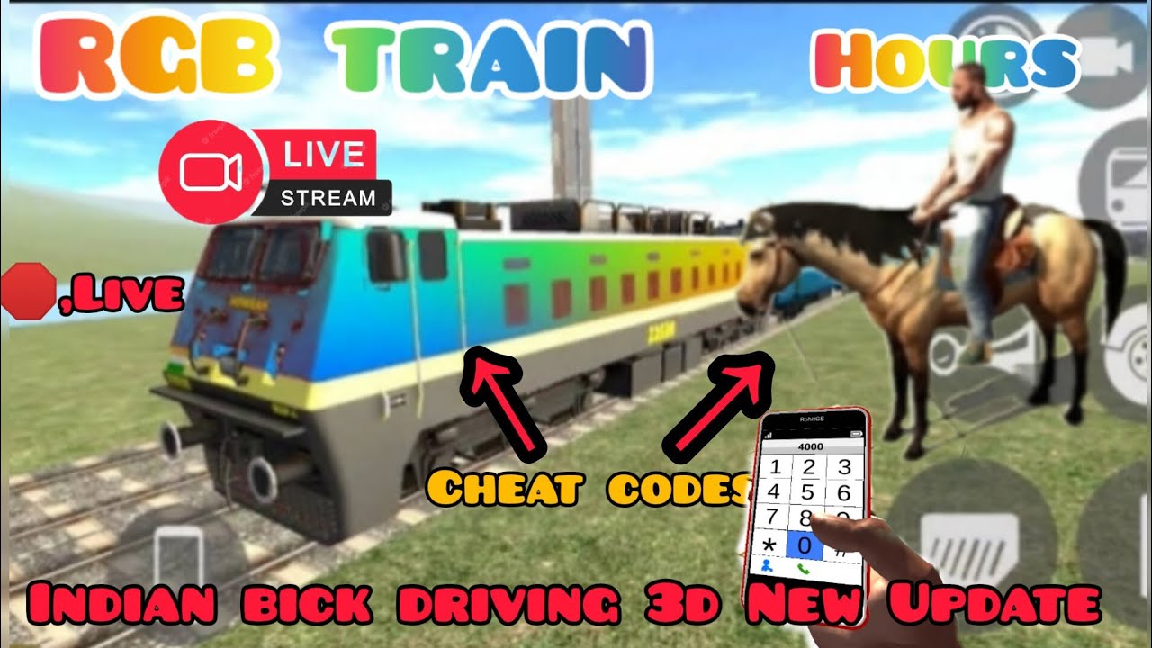 Live 🛑 Stream Indian Bick Driving 3d Hours Add+Rgb Update - YouTube