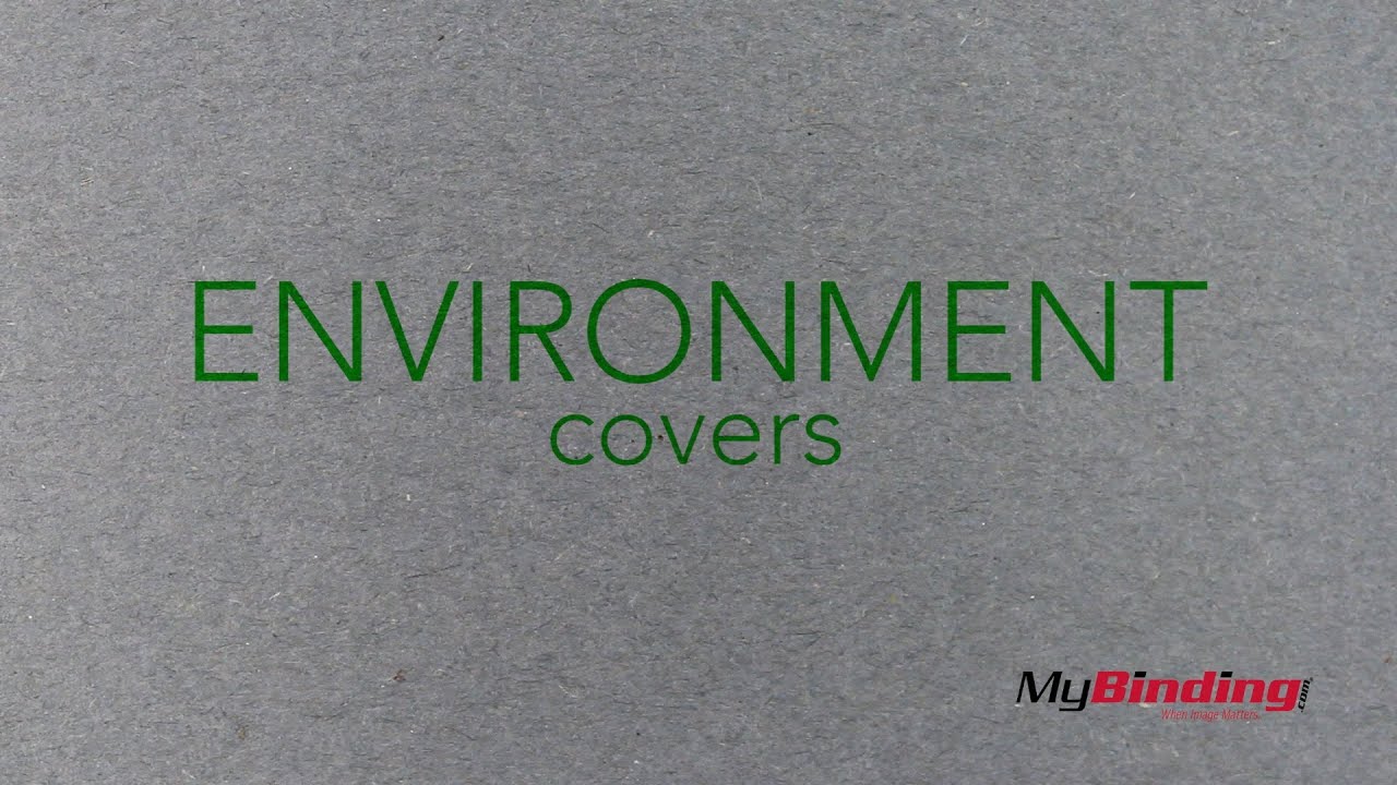 Environment 100% Recycled Covers - YouTube