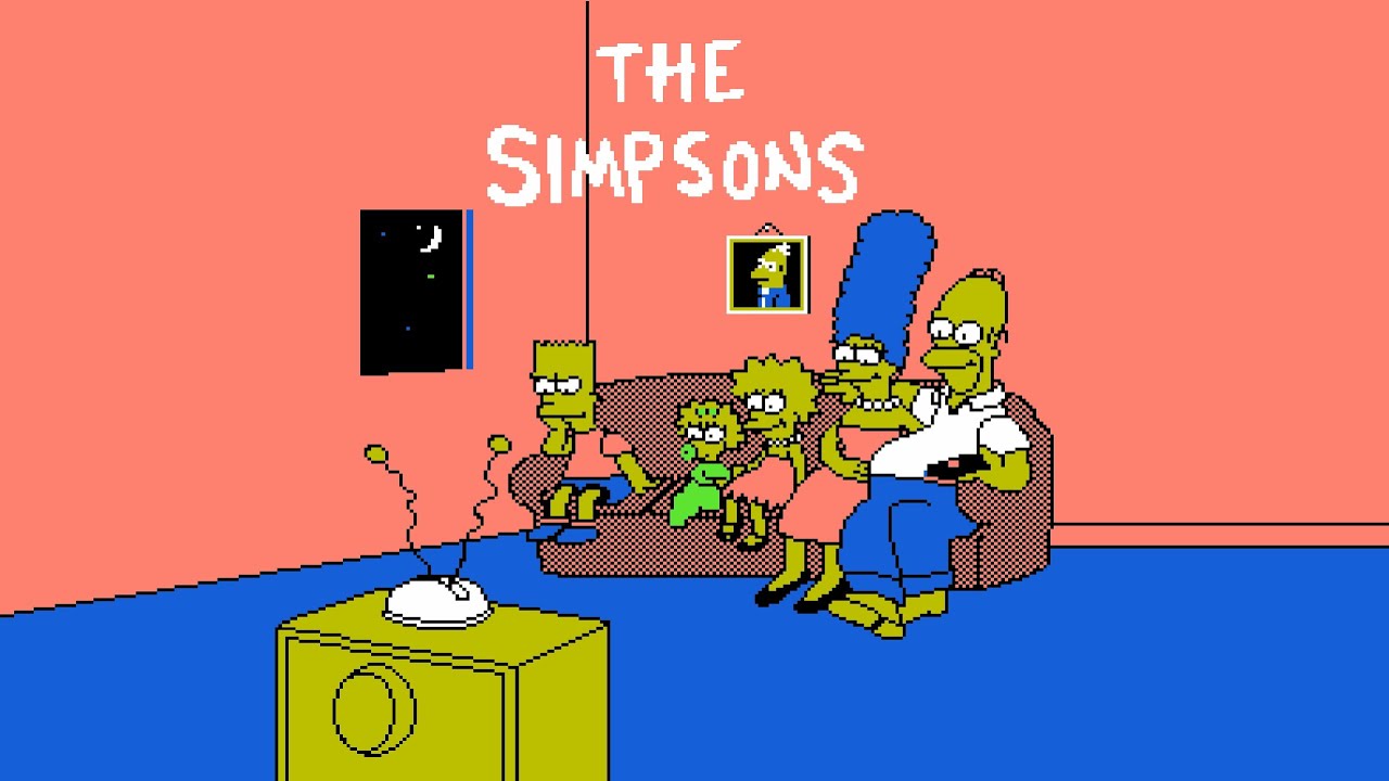 Title Screen (October 31st Version) - The Simpsons: Bart vs. the Space ...