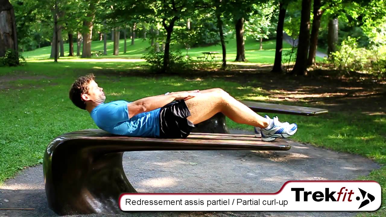 TREKFIT.ca, Redressement assis partiel, Alexandre Paré - YouTube