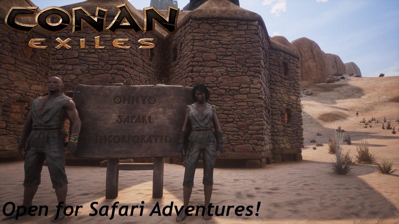 Open for Safari Adventures | Conan Exiles | Season 1| Ep2 - YouTube