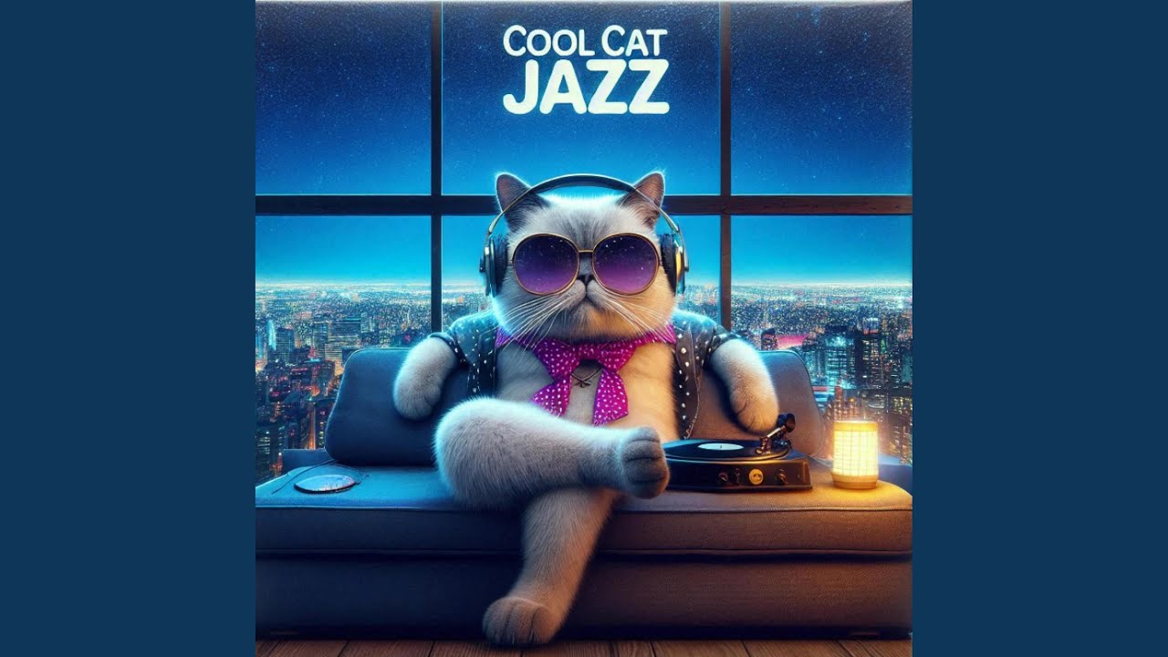 Purrfect Jazz cat - YouTube