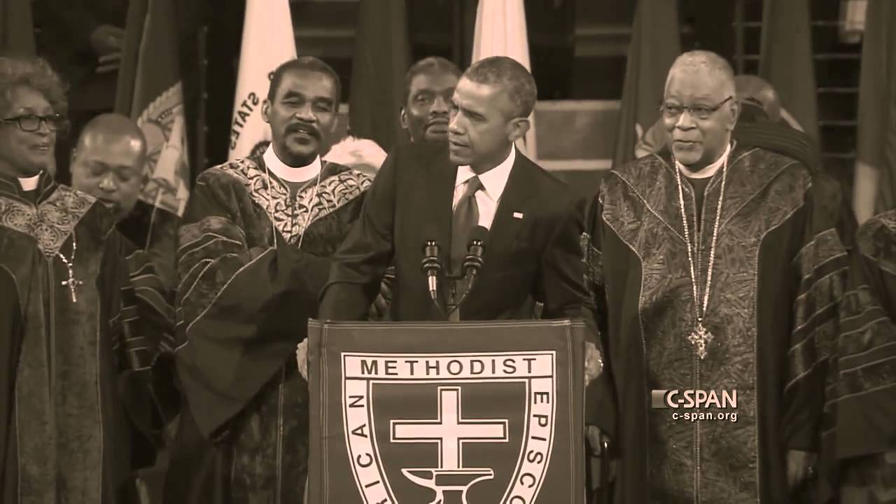 President Obama sings Amazing Grace (C-SPAN) - YouTube