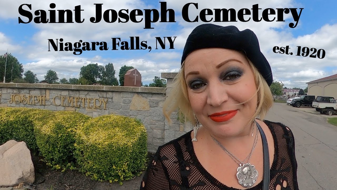Saint Joseph Cemetery, Niagara Falls New York. This is Cal O'Ween ...