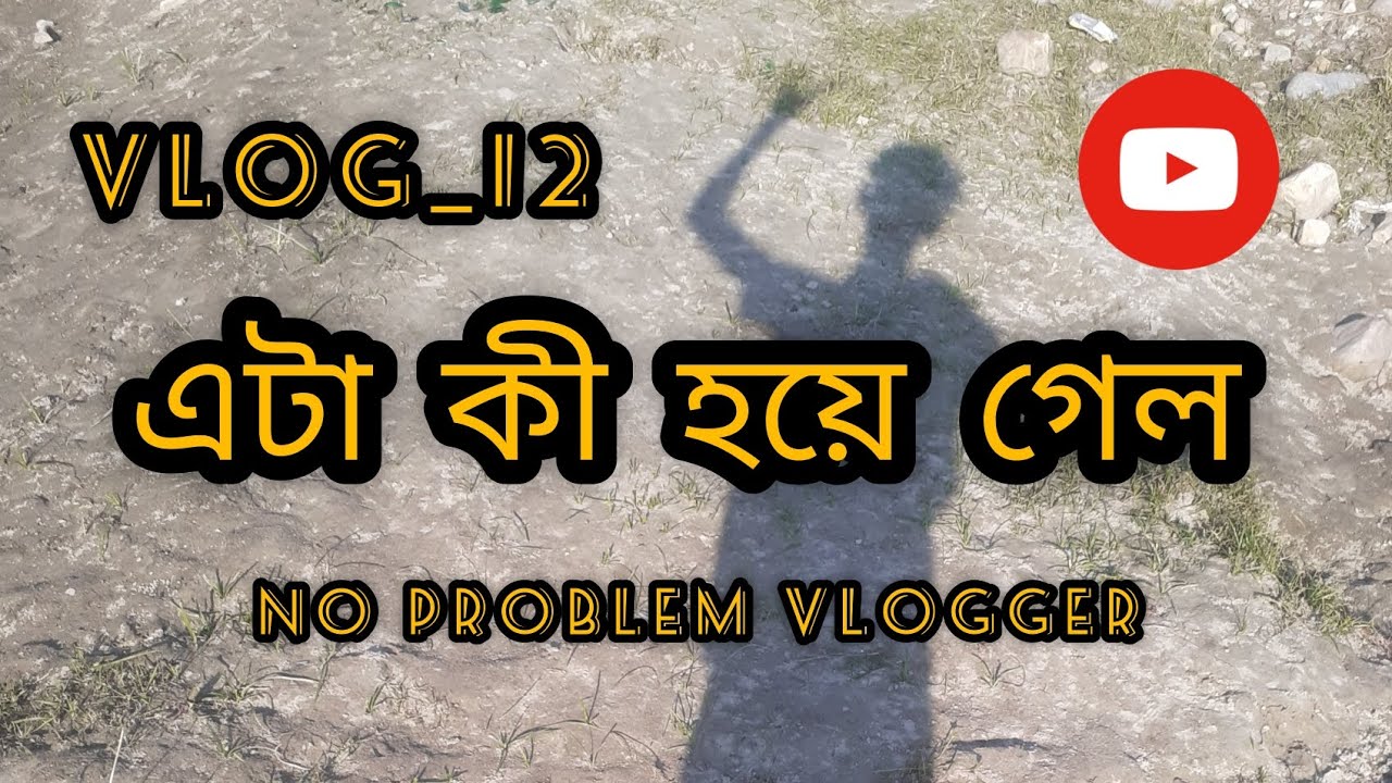 এটা কী হয়ে গেল ? || NO PROBLEM VLOGGER || VLOG_12 || SUBSCRIBE || LIKE ...