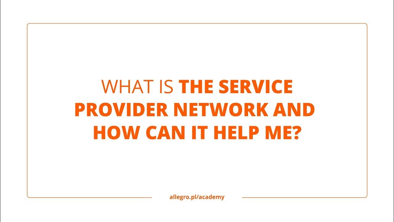 What is the Service Provider Network and how can it help me? - YouTube
