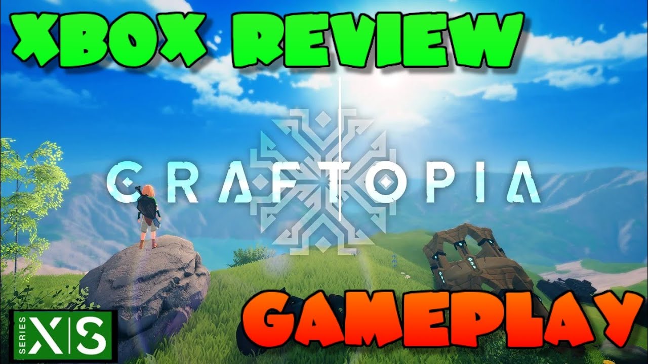 Craftopia Xbox Review & Gameplay Live Recording - YouTube