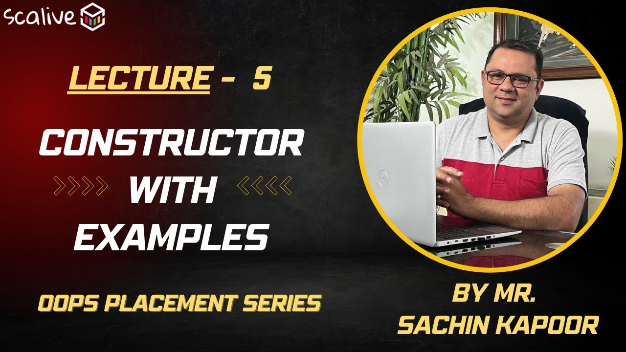 5 Constructor Oops Placement Series Youtube