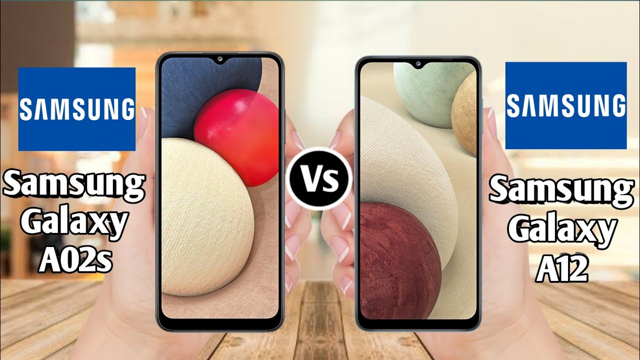 Samsung Galaxy A02s Vs Samsung Galaxy A12 - YouTube