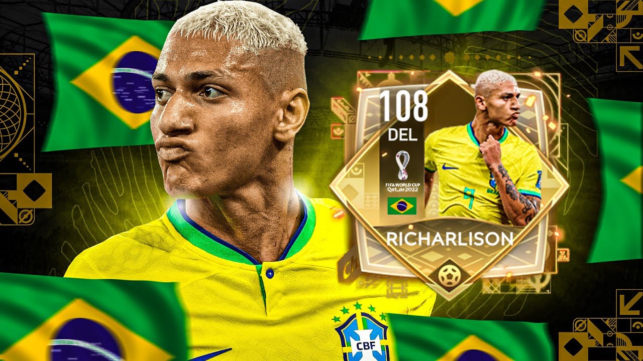 PROBANDO A RICHARLISON 108 AL MÁXIMO Y FICHAJES!! FIFA MOBILE - YouTube