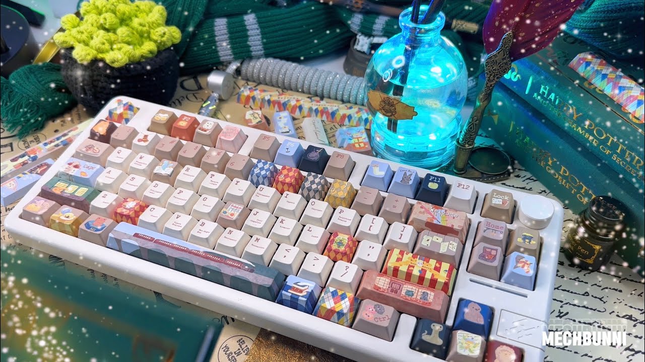 ⚡️Harry Potter Keyboard Typing ASMR to help you focus 🪄 - YouTube