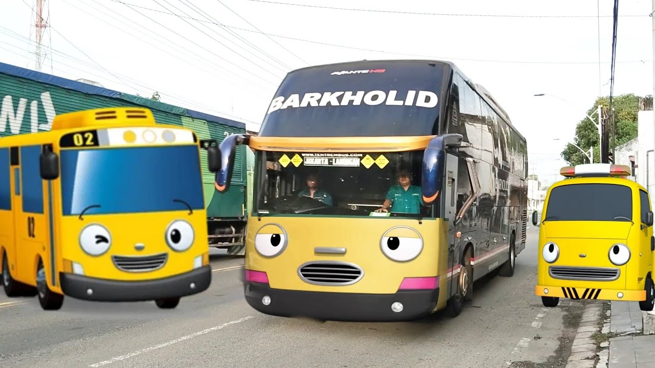 It turns out that here the Bus Telolet Basuri, Big truck headquarters ...