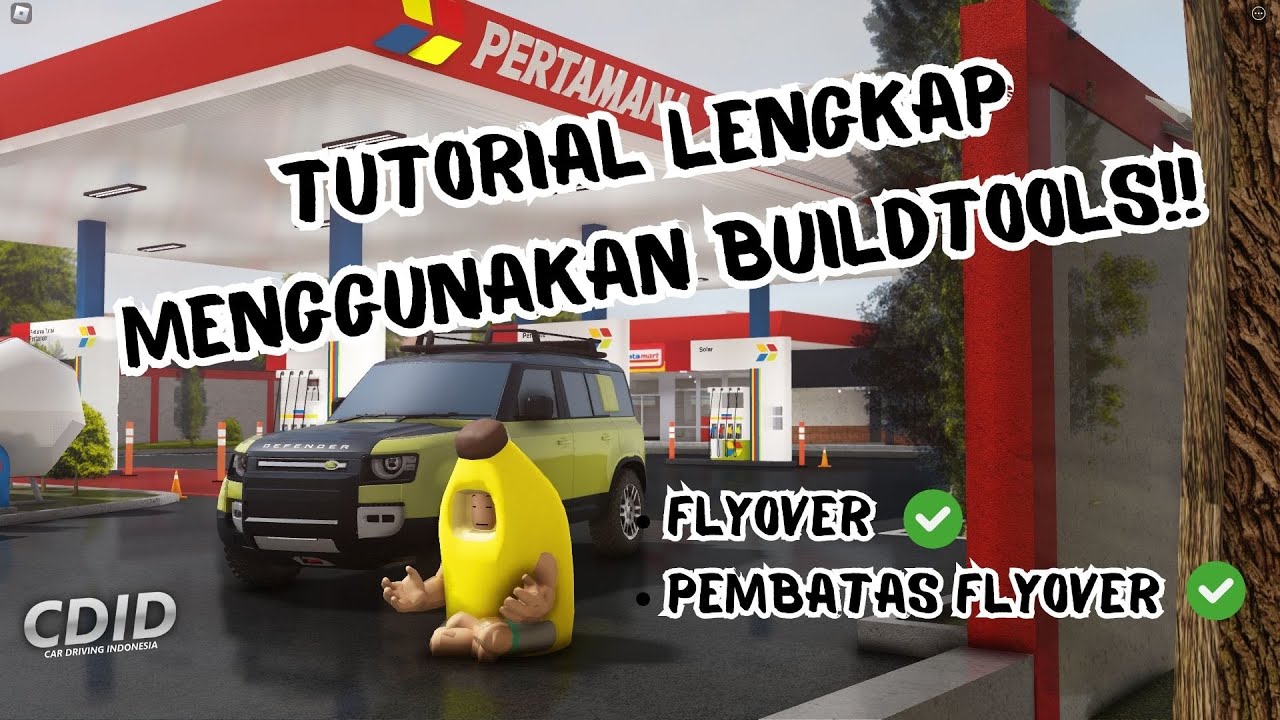 TUTORIAL LENGKAP BUILDTOOLS CDID!!! || Car Driving Indonesia Roblox ...