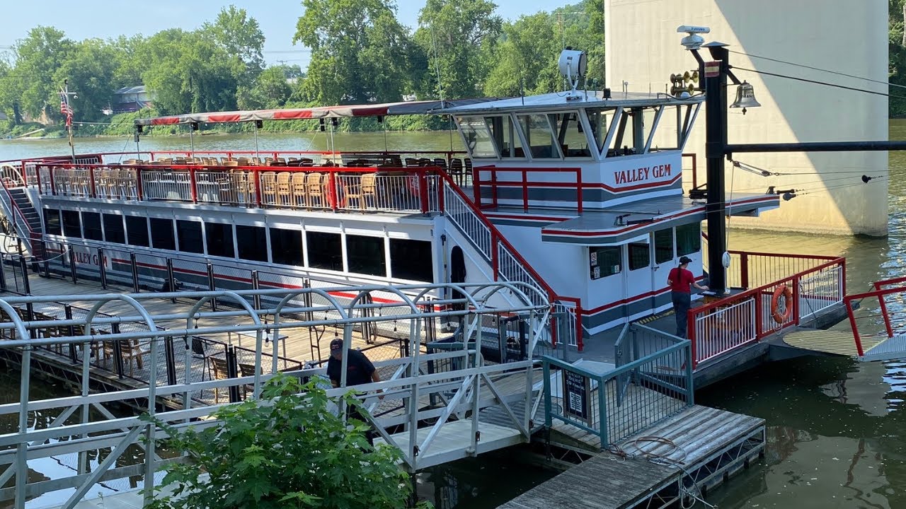 Valley Gem Sternwheeler - Marietta, Ohio - Ohio River - YouTube