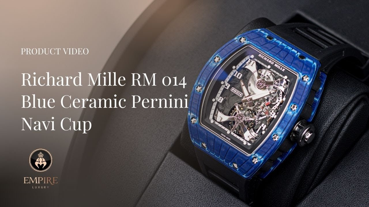 Richard Mille RM 014 Blue Ceramic Perini Navi Tourbillon - Chiếc Đồng ...