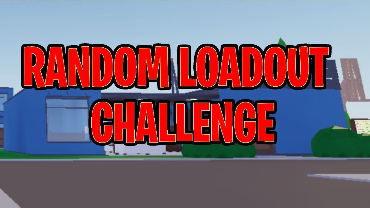 Random Loadout challenge | Roblox Strucid - YouTube