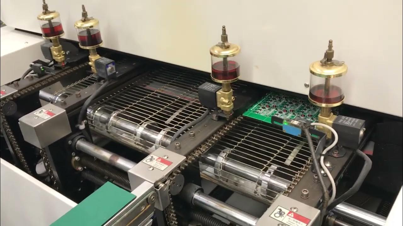 JT JTR-800D-N Reflow Oven - YouTube