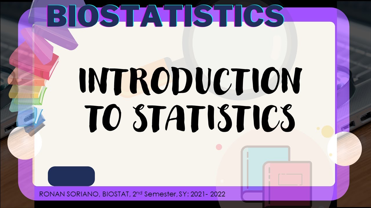 INTRODUCTION TO STATISTICS - YouTube