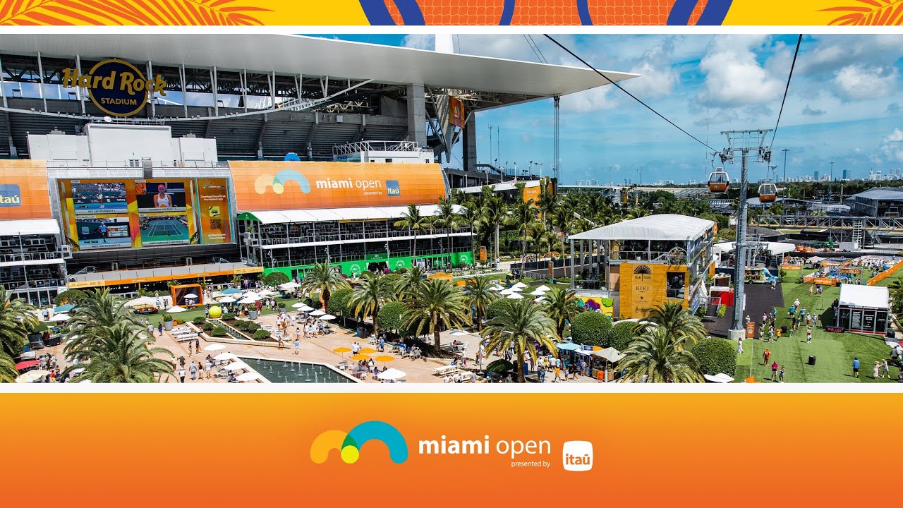 ATP/WTA - Miami 2024 - Le teaser et trailer du Miami Open du 17 au 31 ...