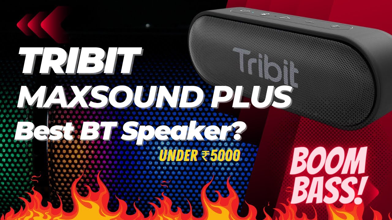 Tribit MaxSound Plus: Review The BEST Bluetooth Speaker of 2023 under ...