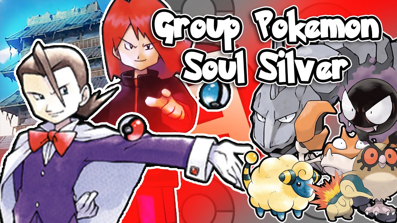 NFA: Group Pokemon SoulSilver - Burned Tower and the Rival! - YouTube
