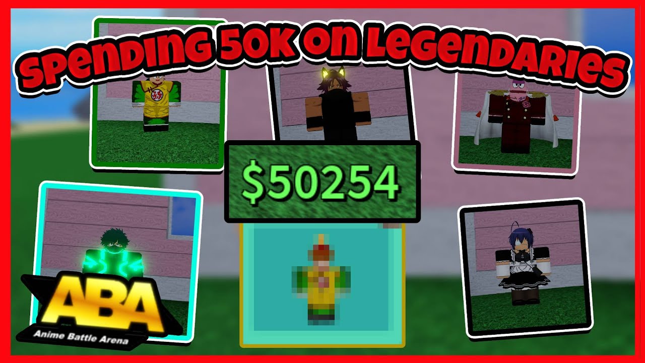 ABA Spending 50k On Legendary Skins! - YouTube