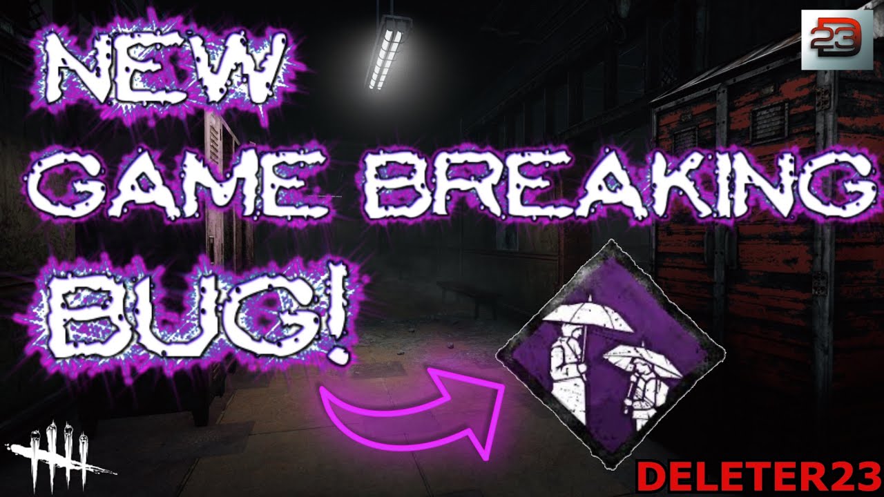 THIS NEW BUG/GLITCH IS ACTUALLY GAMEBREAKING! | DEAD BY DAYLIGHT | dbd - YouTube