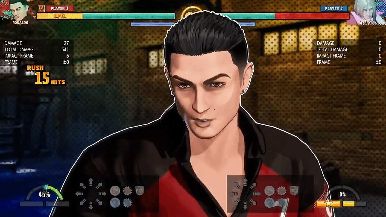 Fatal Fury (COTW) : Cristiano Ronaldo Corner Combo - YouTube