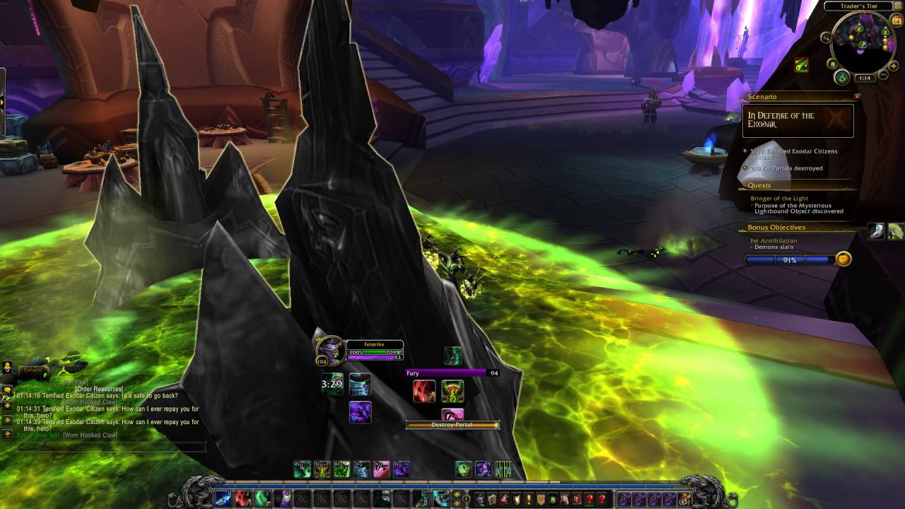 WoW: Legion A Fallen Star pt 2 - YouTube