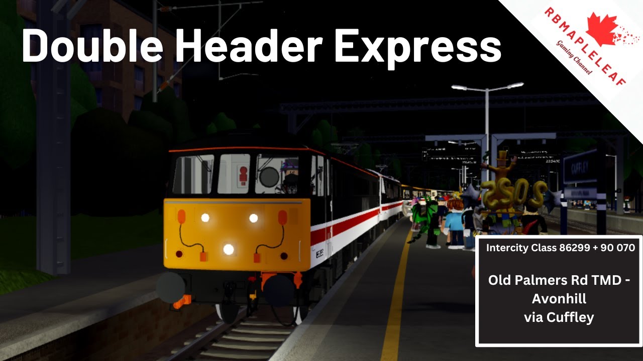 Double Header Express - Roblox British Railway TIMELAPSE - YouTube