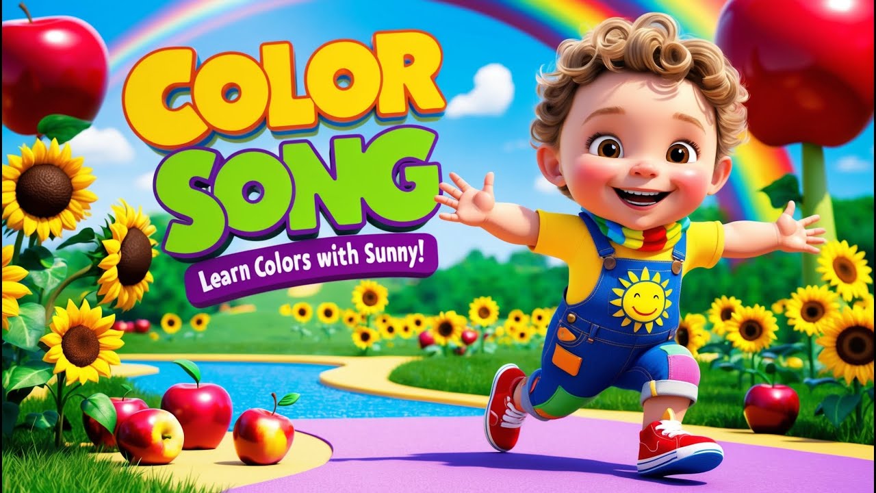 Color Song | Learn Colors | Giggle Glades Fun & Educational Rhymes for ...