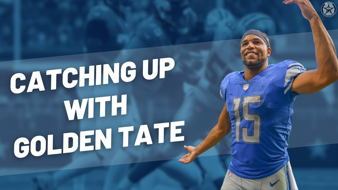 Catching Up With Former NFL Wide Receiver Golden Tate | Blogging The ...