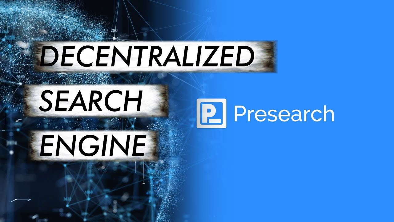Presearch - decentralized search engine (quick overview) - YouTube