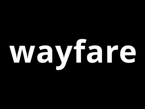 Video Word Of The Day - Wayfare - YouTube