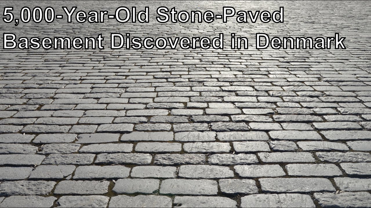5,000-Year-Old Stone-Paved Basement Discovered in Denmark - YouTube