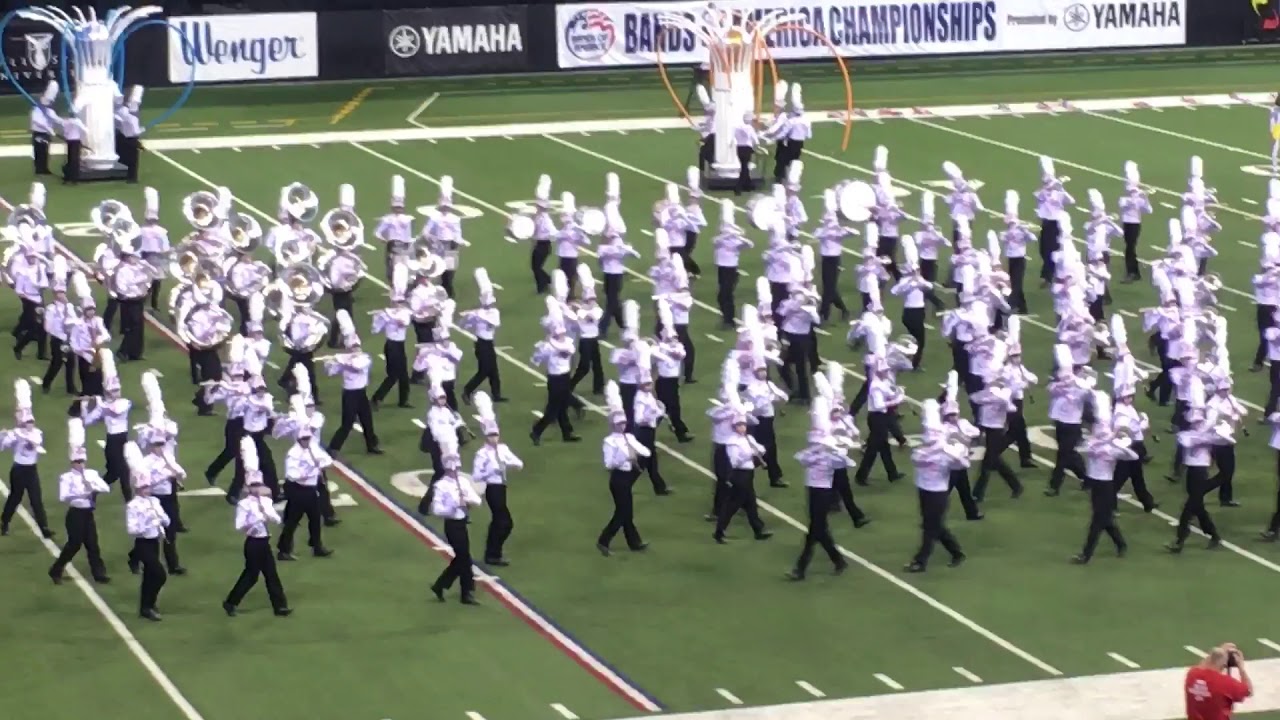 LincolnWay Marching Band 2017 BOA Lucas Oil Field - YouTube