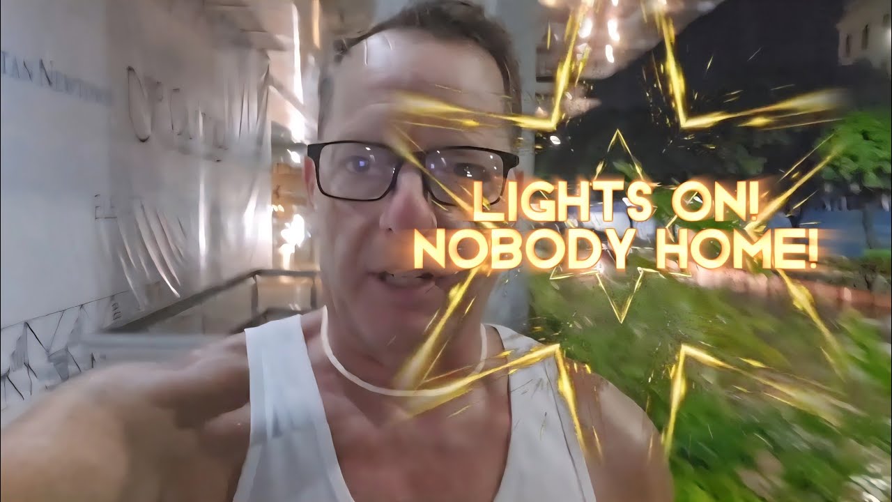 Lights on, nobody home! - YouTube