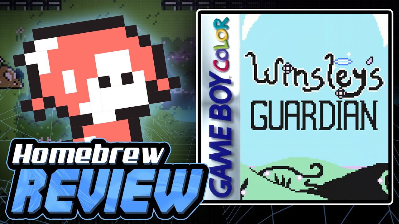Winsley's Guardian for Game Boy Color - MGG Homebrew Game Review - YouTube