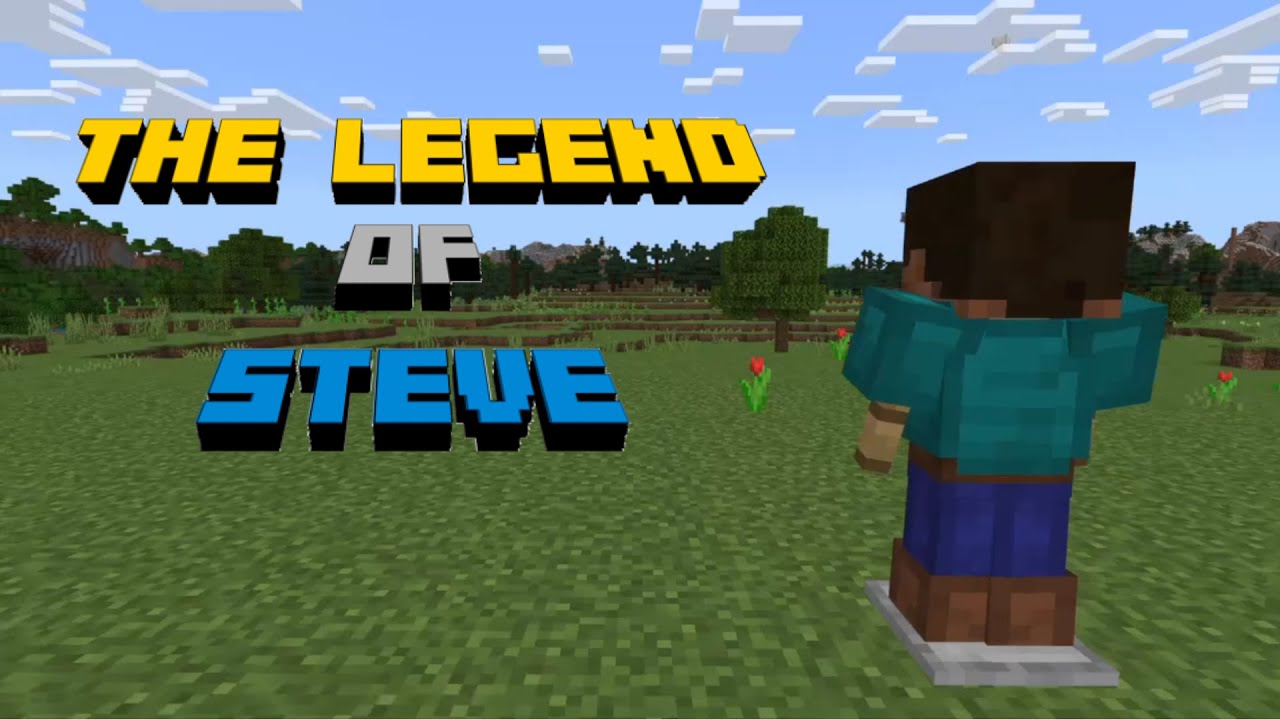 Minecraft Village World Movie: The Legend of Steve Announcement Trailer ...