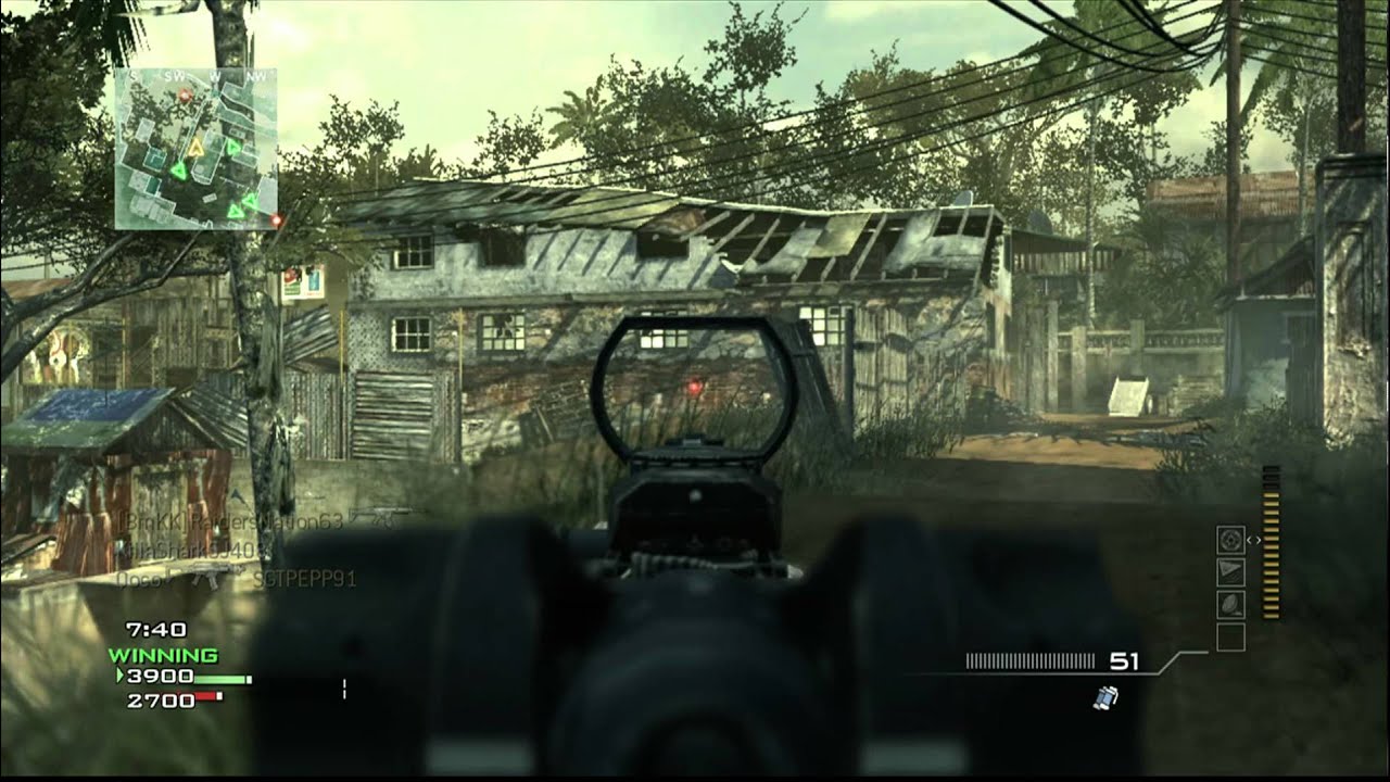 Modern Warfare 3 Scar- L Gameplay by oV Paanda - YouTube