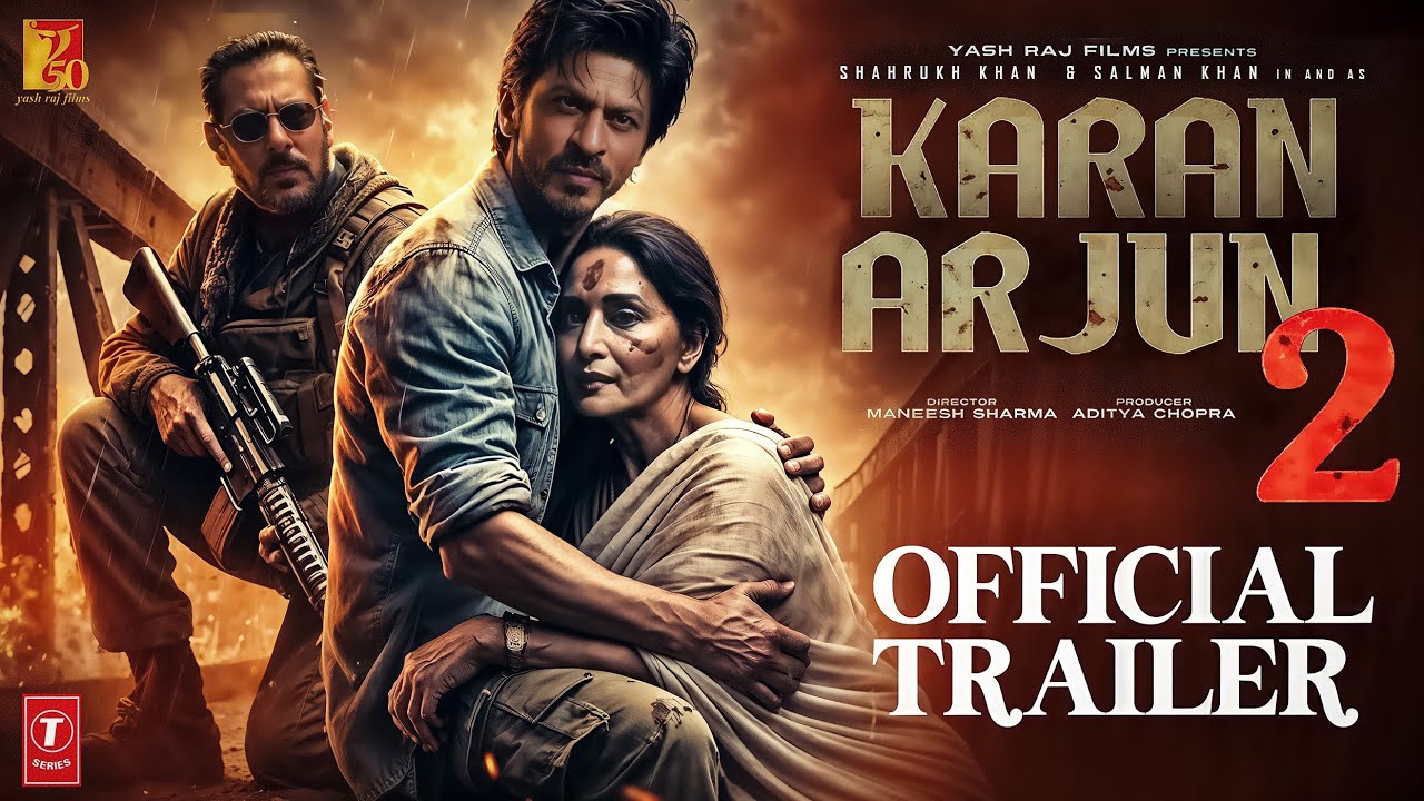 Karan Arjun 2 : Official Trailer | Shah Rukh Khan | Salman Khan ...