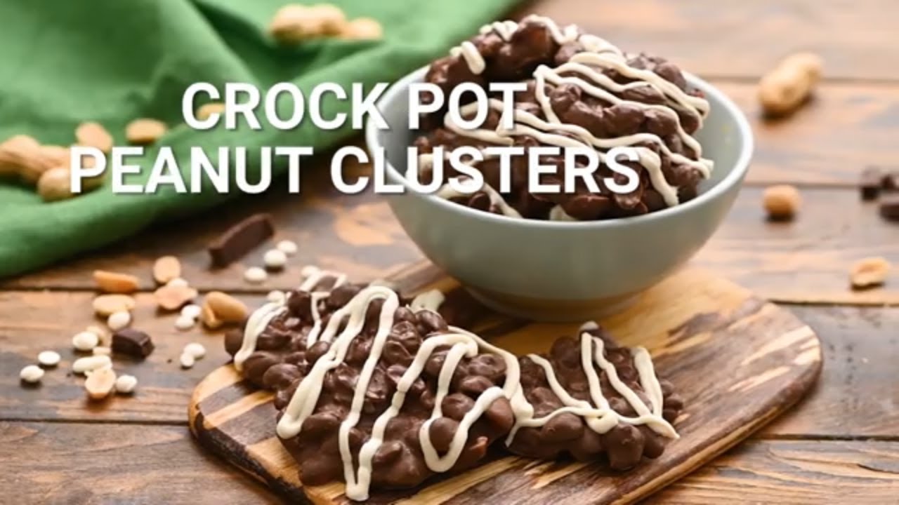 How to Make Crock Pot Peanut Clusters! - YouTube