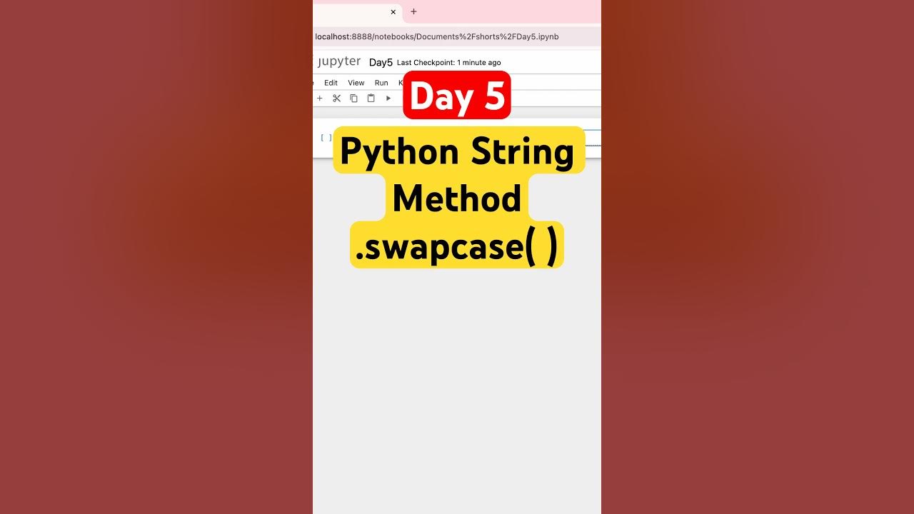 Python String Function Series# day5#python #programming #coding#codingforbeginners - YouTube