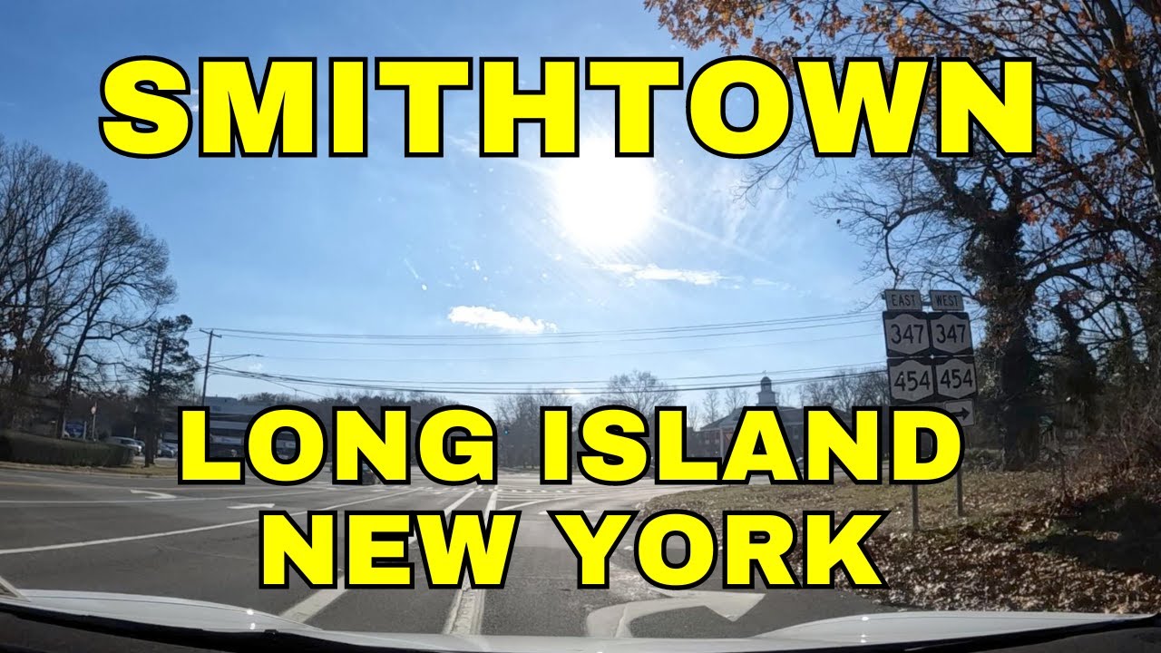 Few Minutes of Driving in Smithtown Long Island NY - YouTube