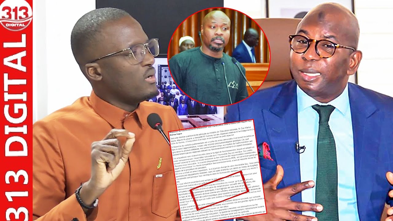 Réponse personnalisé du ministre Guirassy? Momo fait une remarque ...