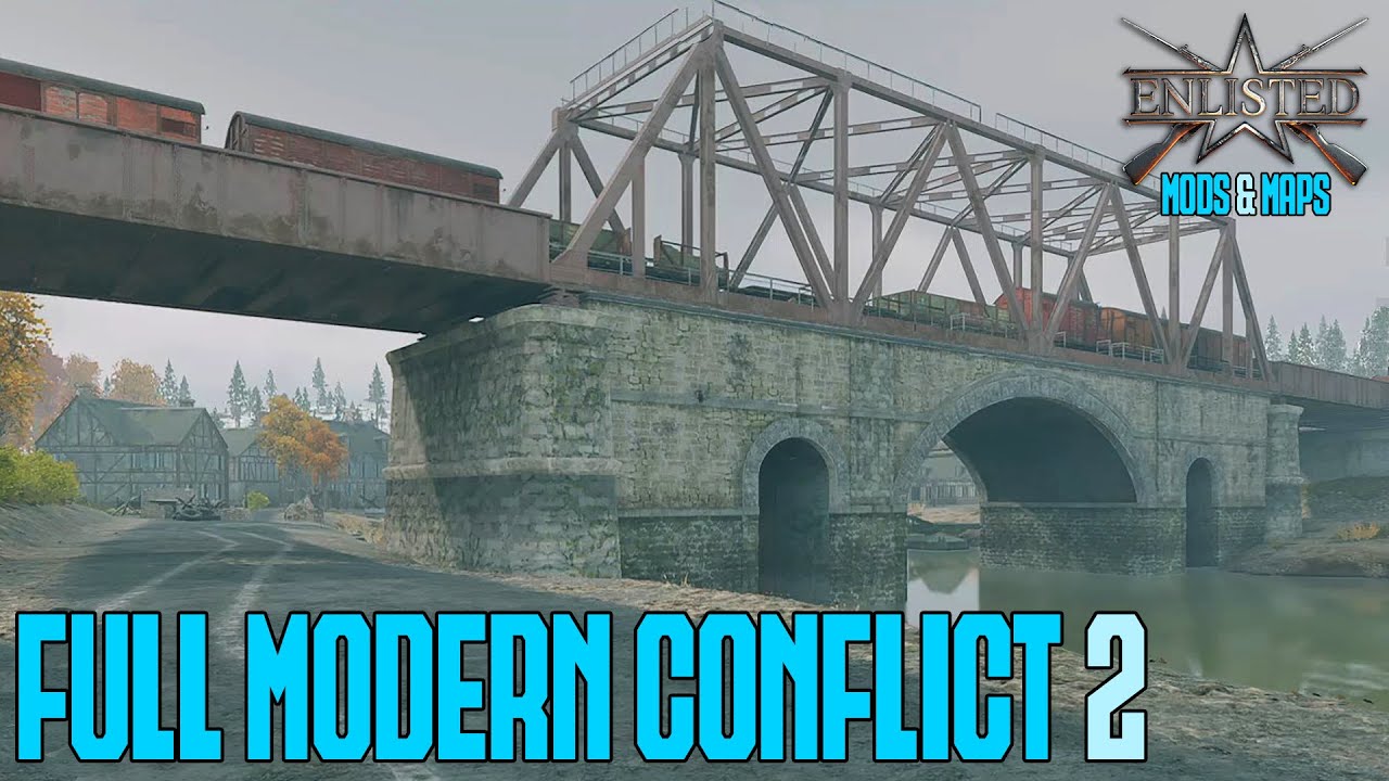 Enlisted Mod - Full Modern Conflict 2 - Eroberungsschlacht auf epischer Map - YouTube