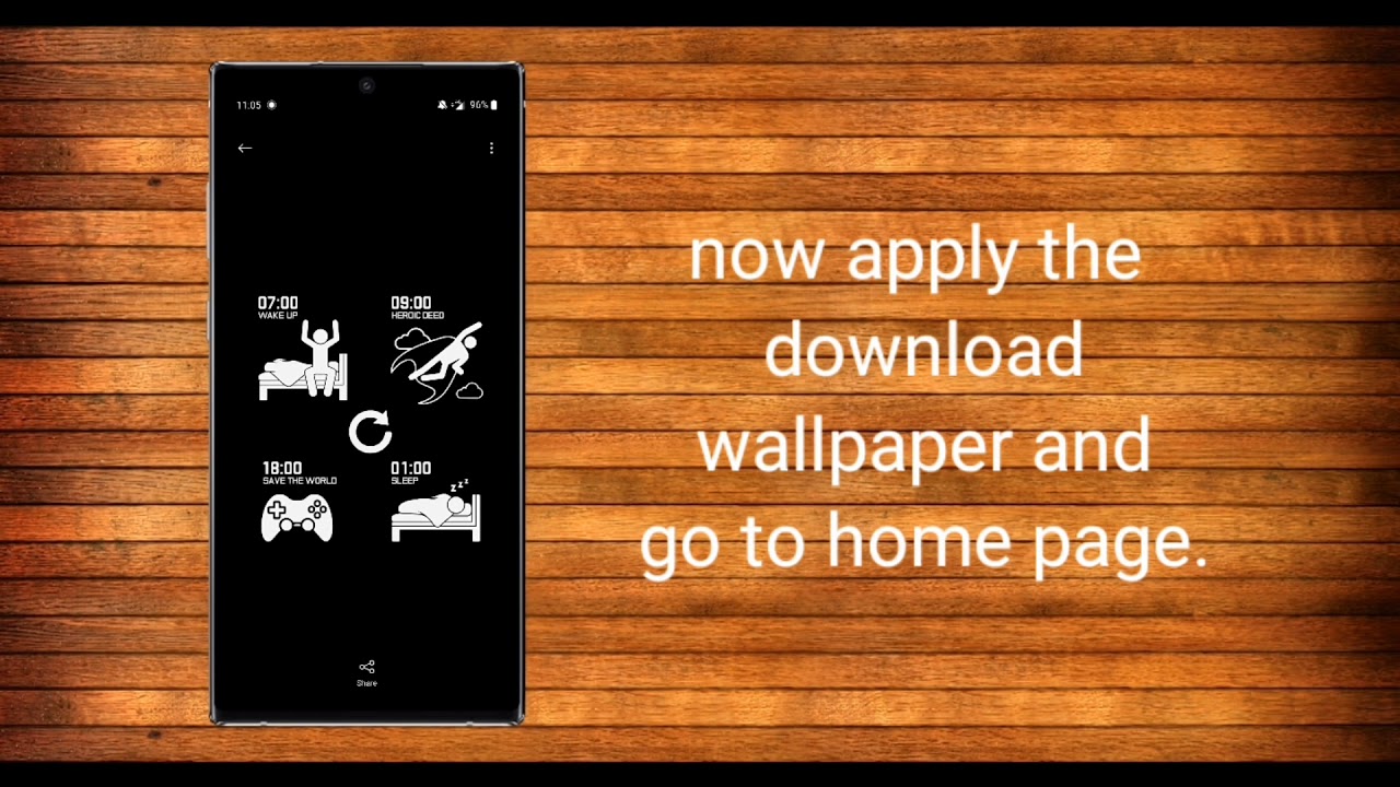 New android homescreen setup, simple and easy to apply, Works on all ...