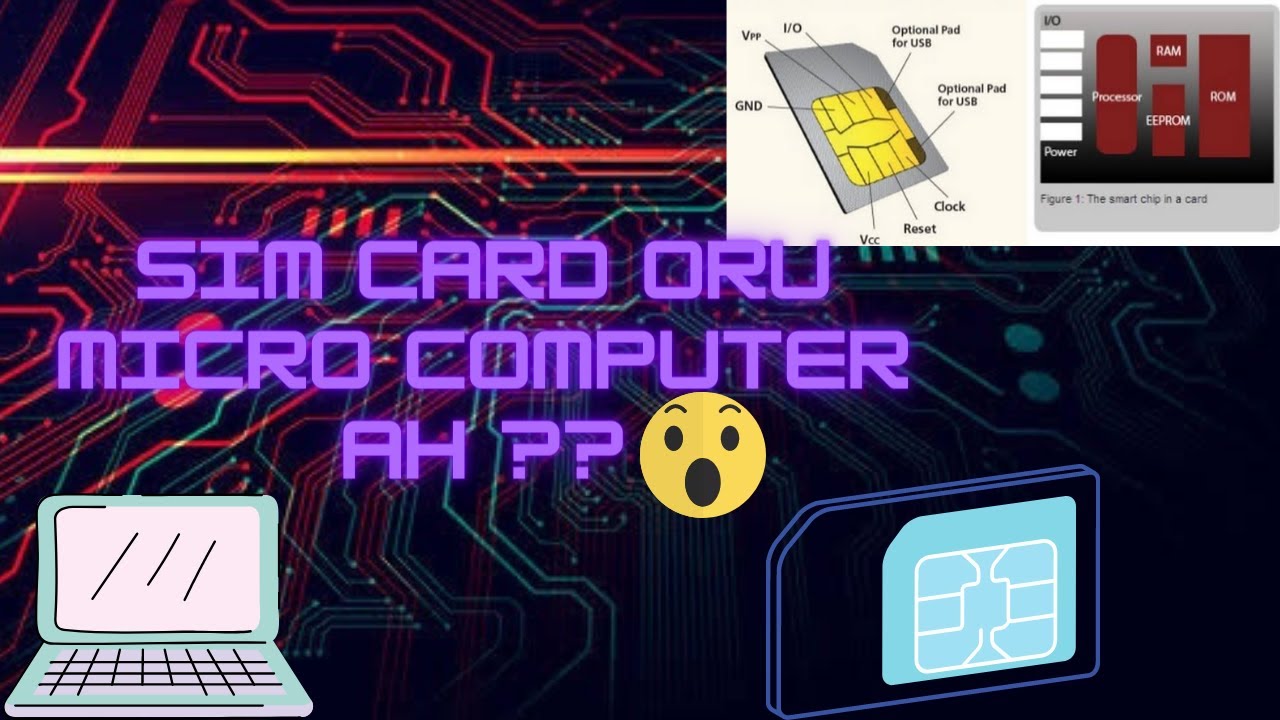 How sim card is a micro computer | explained clearly in tamil - YouTube