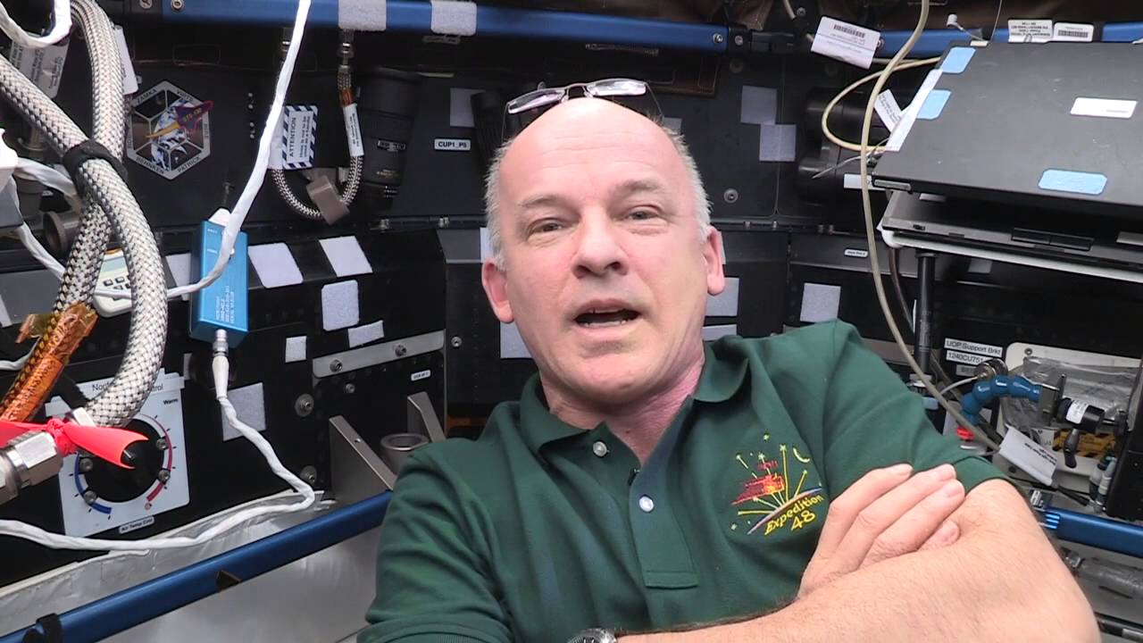 Jeff Williams Greetings from ISS NASA - YouTube