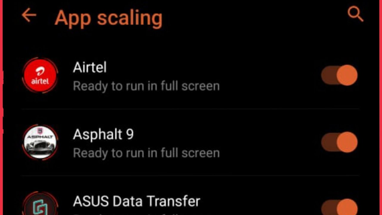 How to Manage App Scaling Settings || Run Full Display Application in ...